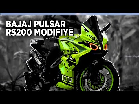 BAJAJ PULSAR RS200 MODİFİYE (UYGULAMALI)