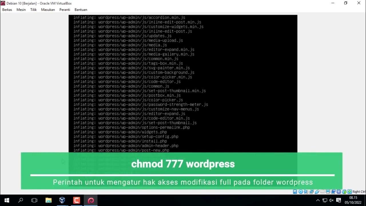 Install Wordpress di Server Debian 10 - YouTube