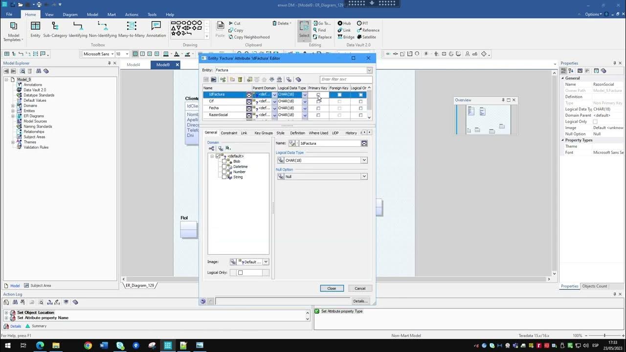 4. Erwin Data Modeler - Crear Un Modelo - YouTube