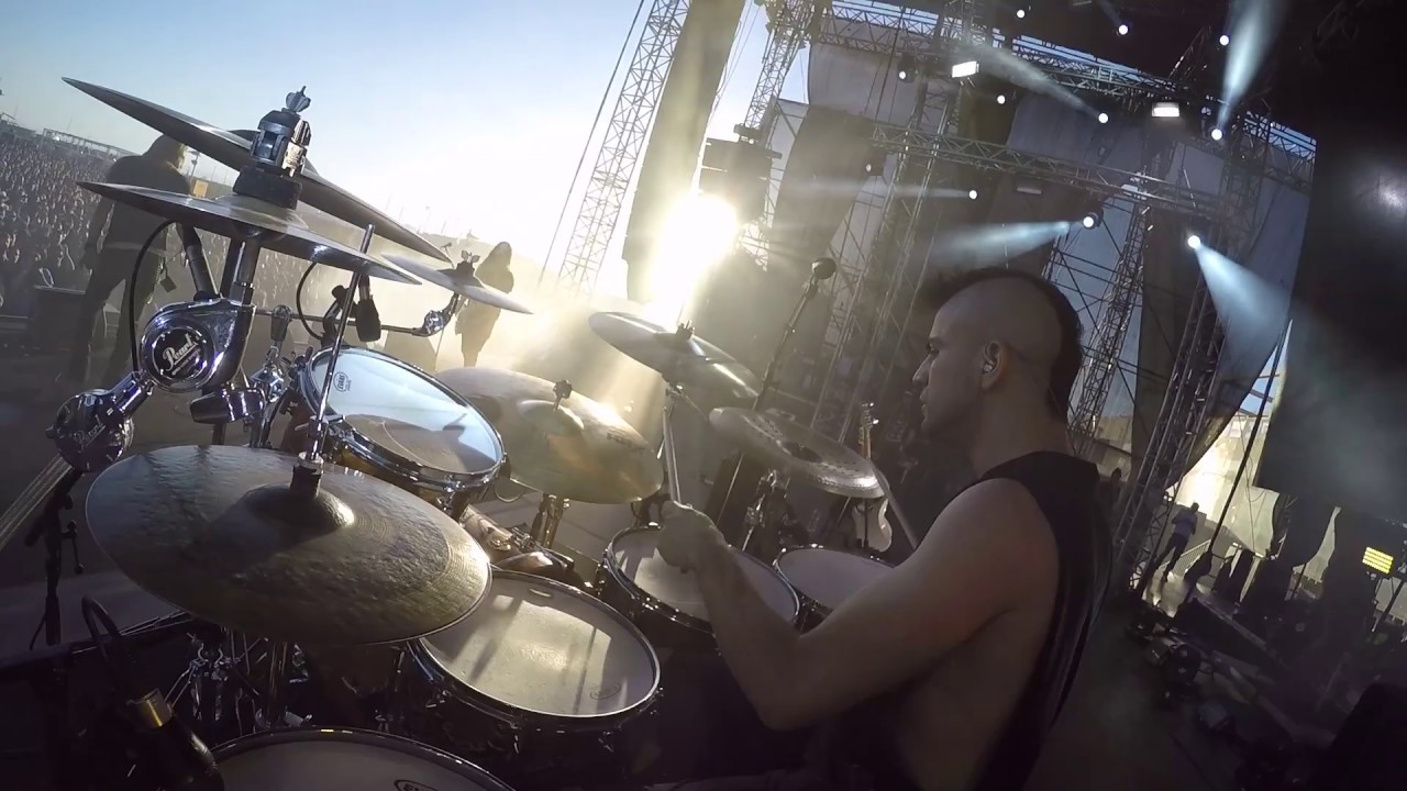 SiXforNinE - Life Devouring Demons (Pete Outfox Drum Cam) - YouTube
