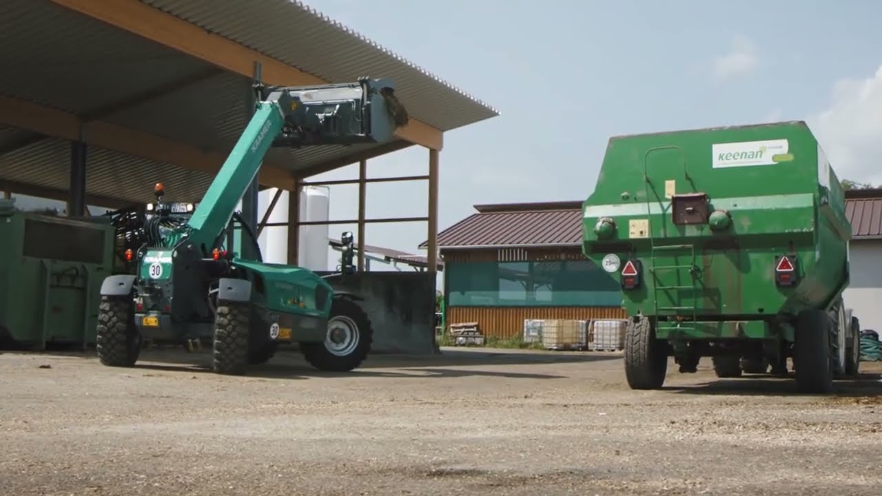 Kramer Telehandler KT276 - YouTube