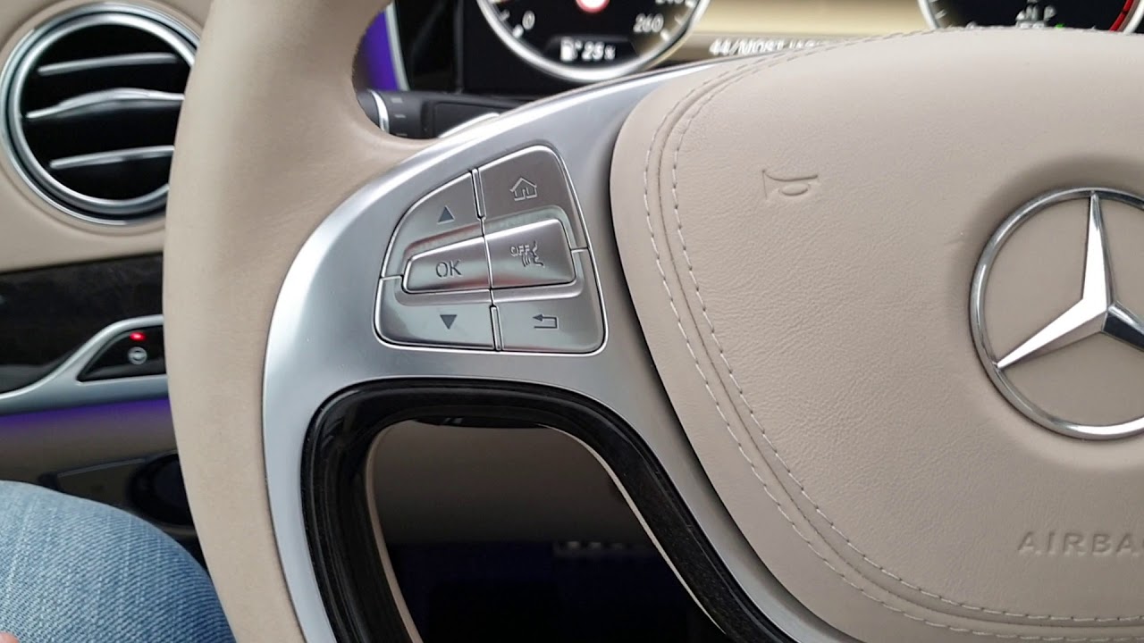 Mercedes-Benz maximum driver assistance: self-driving car with brake ...