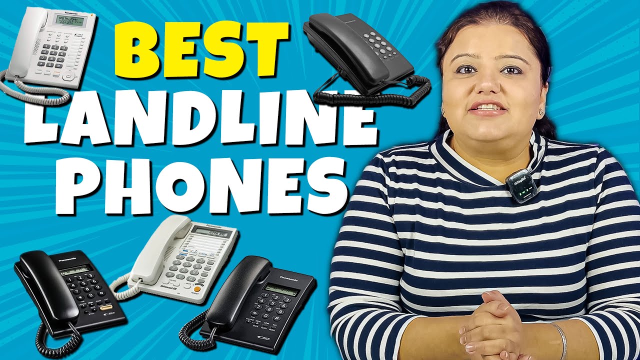 Best Model of Panasonic Landline & Cordless For office & Home - YouTube
