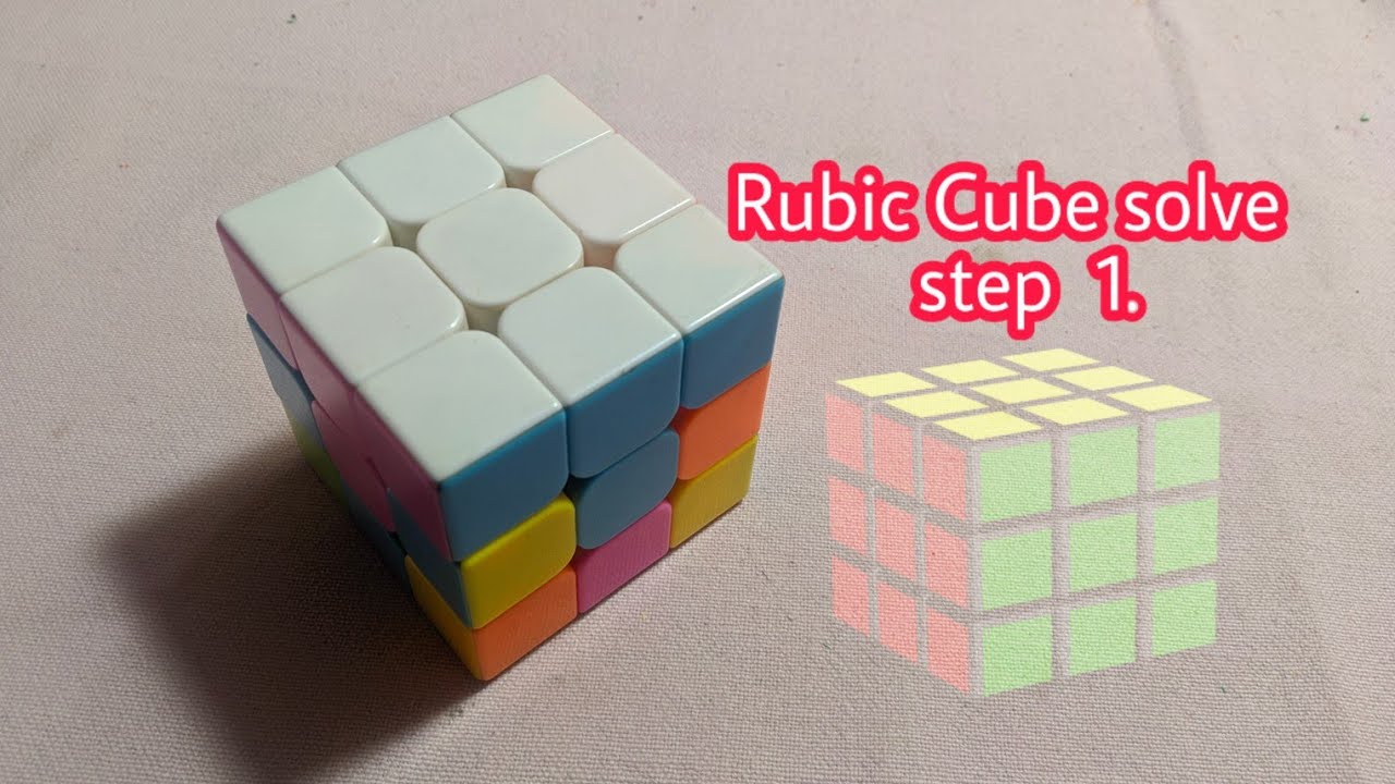 Rubic Cube solve # how to solve rubic cube - YouTube