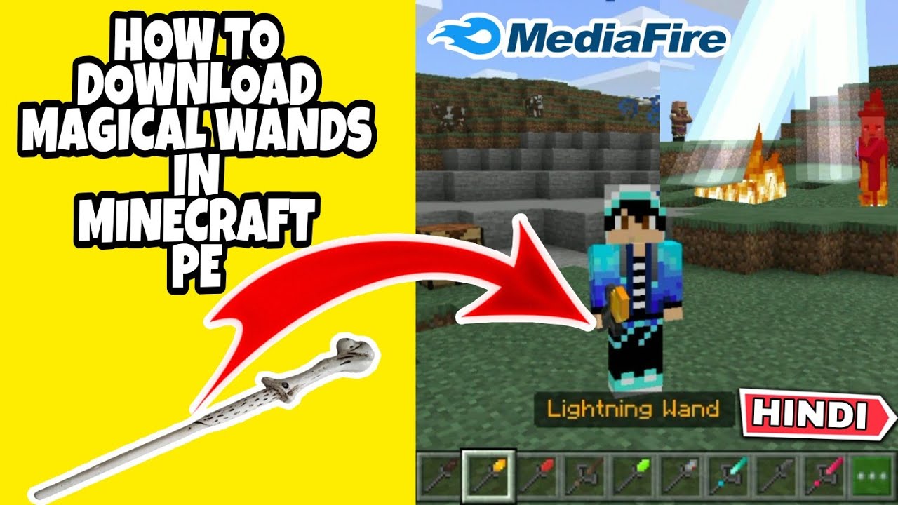 magical wands in Minecraft pocket edition | magicawands in Minecraft PE ...