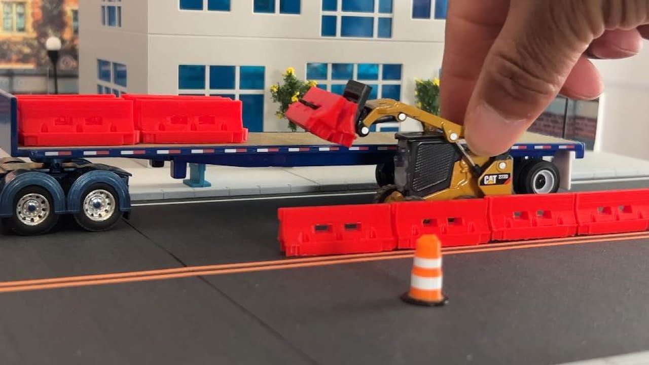 New 1/64 Scale Construction Site - YouTube