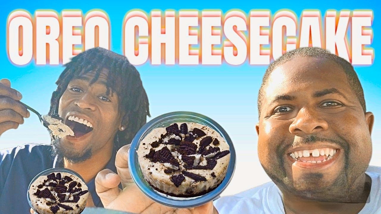 Trying Popeyes New Oreo Cheesecake: Should this be on the menu? - YouTube