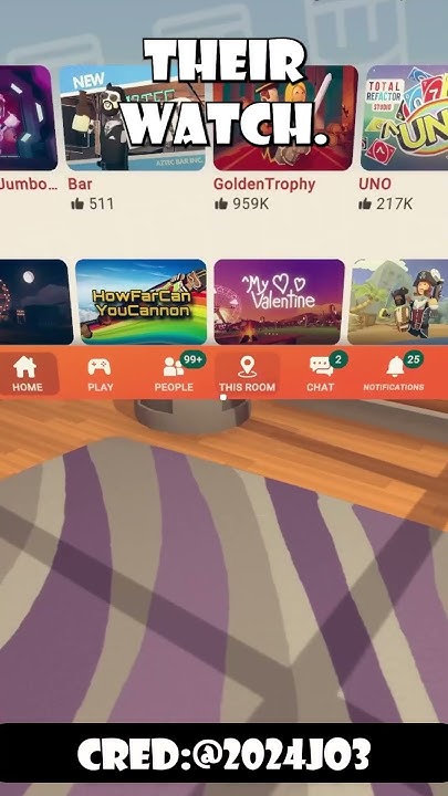 This Screen Rec Room Player Can MOVE Whilst Using Their UI! 😬 #recroomshorts - YouTube
