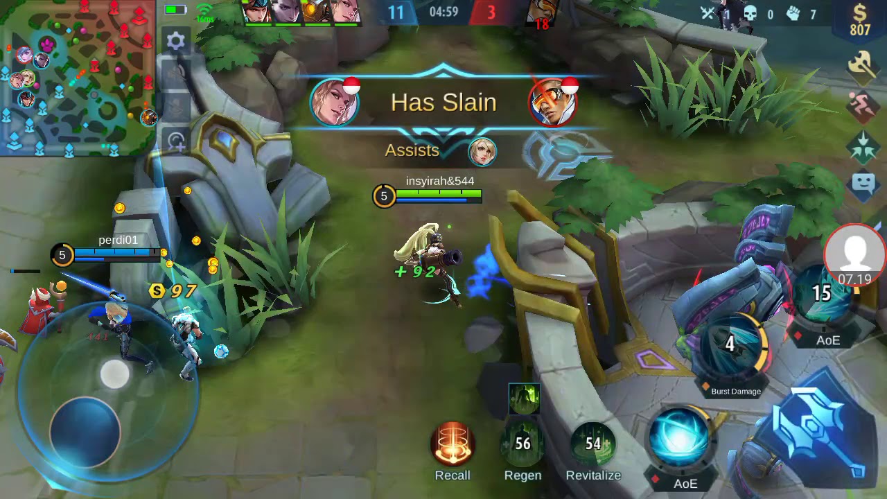 Pro player mobile legend - YouTube