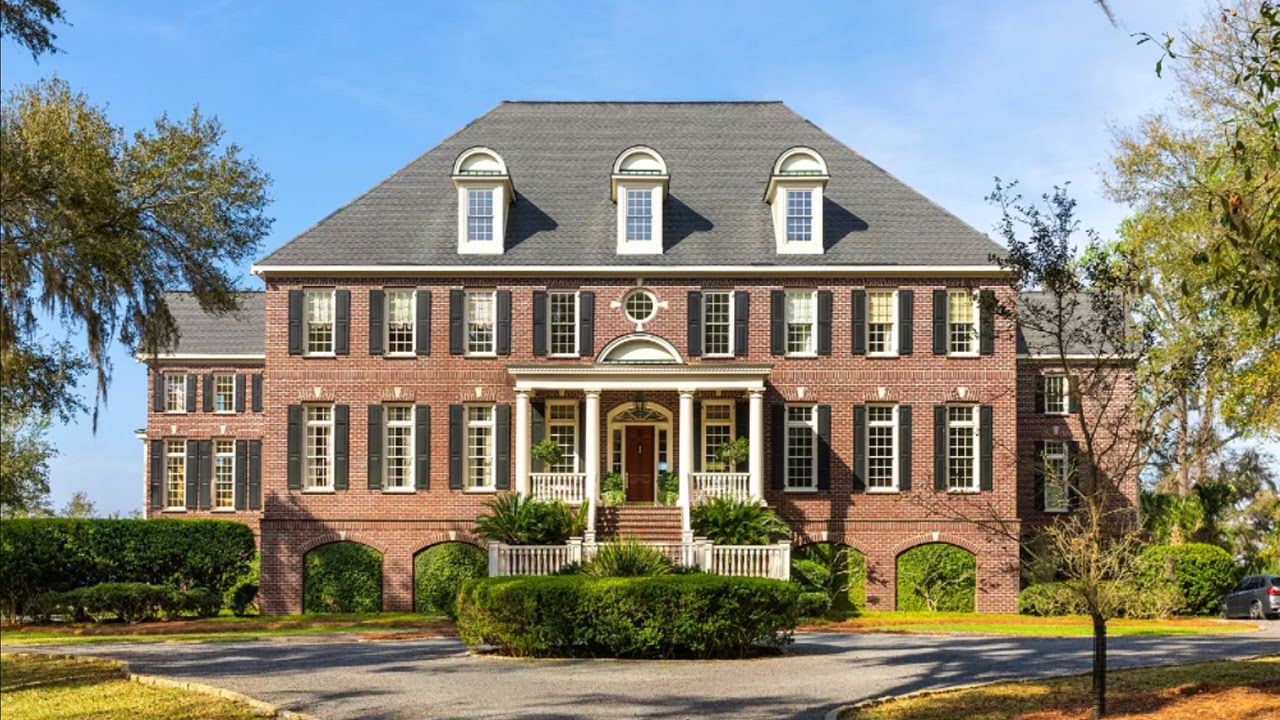 Luxury mansion for $ 5,995,000 | South Carolina House Tour - YouTube