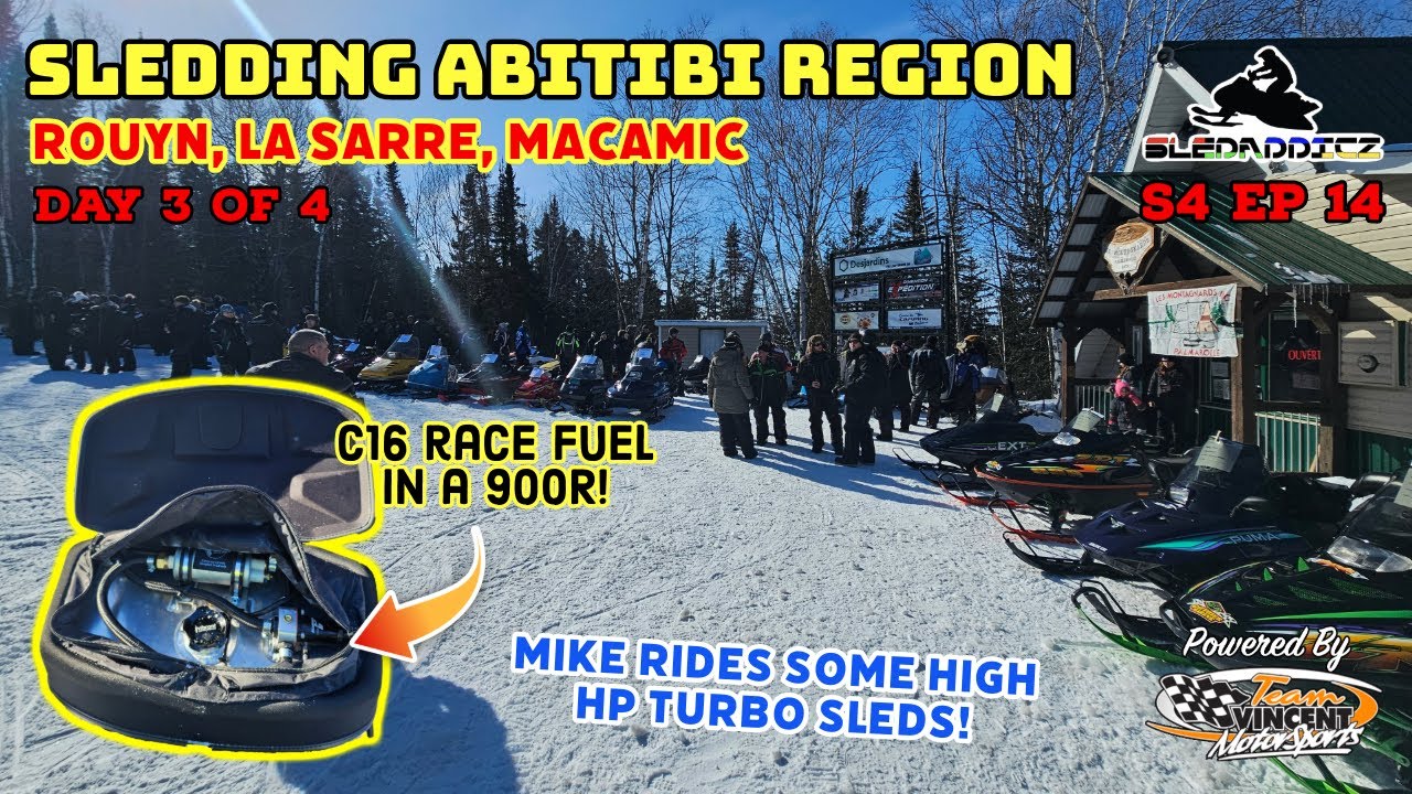 300+ HP Turbo Sleds! | Snowmobiling Abitibi-Temiscamingue | Day 3 ...