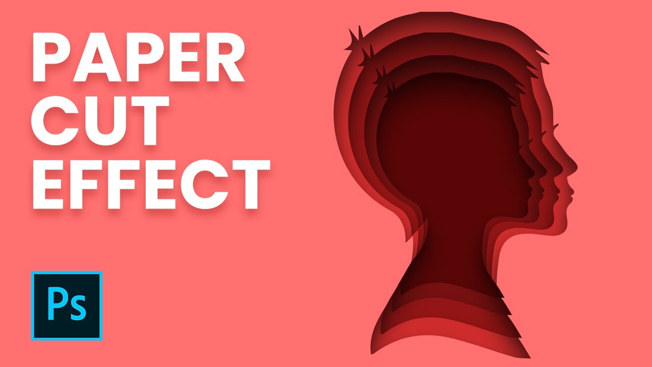 How to Create the Paper Cut Efect in Aodbe Photoshop CC | PhotoShop ...