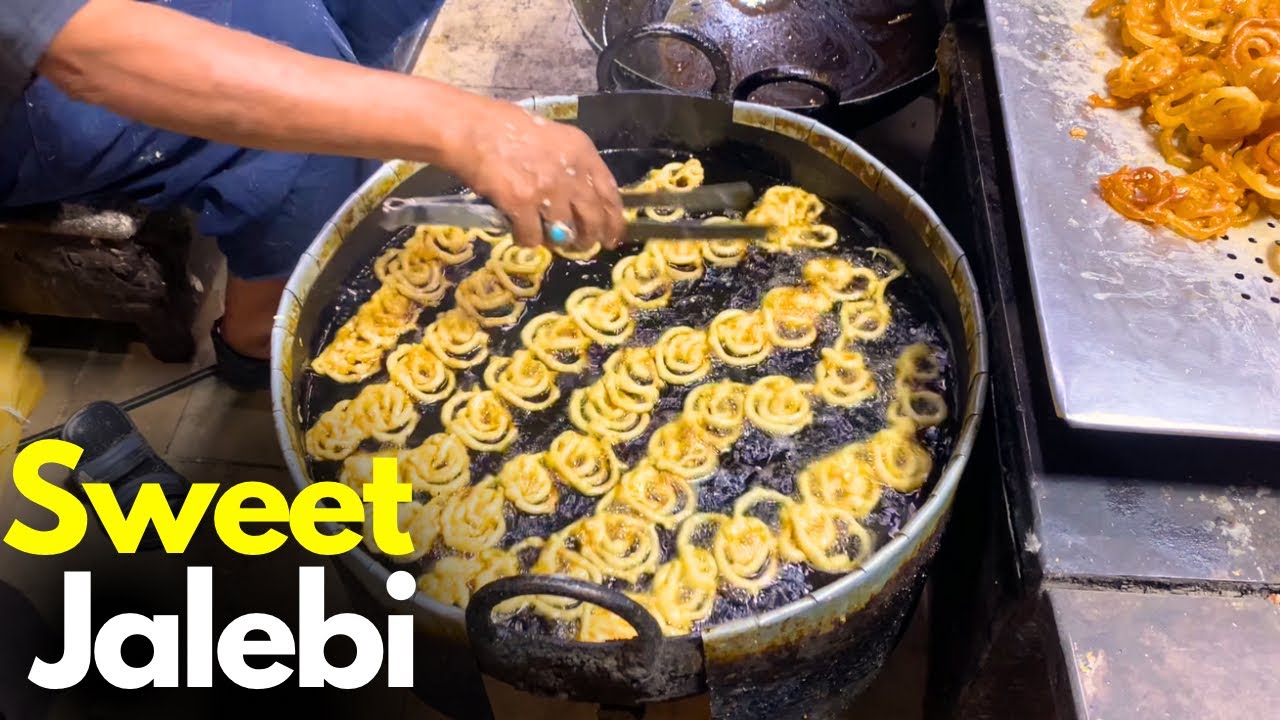 Sweet Jalebi Making - Amazing Jalebi Making Skills at Streets of ...