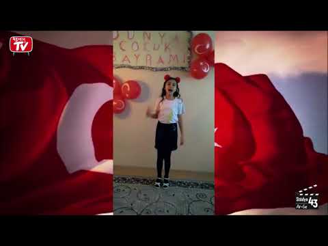👏👏🎈🎈23 Nisan Şiir Birincisi Öğrencimizi Tebrik Ediyoruz 👏👏🎈🎈