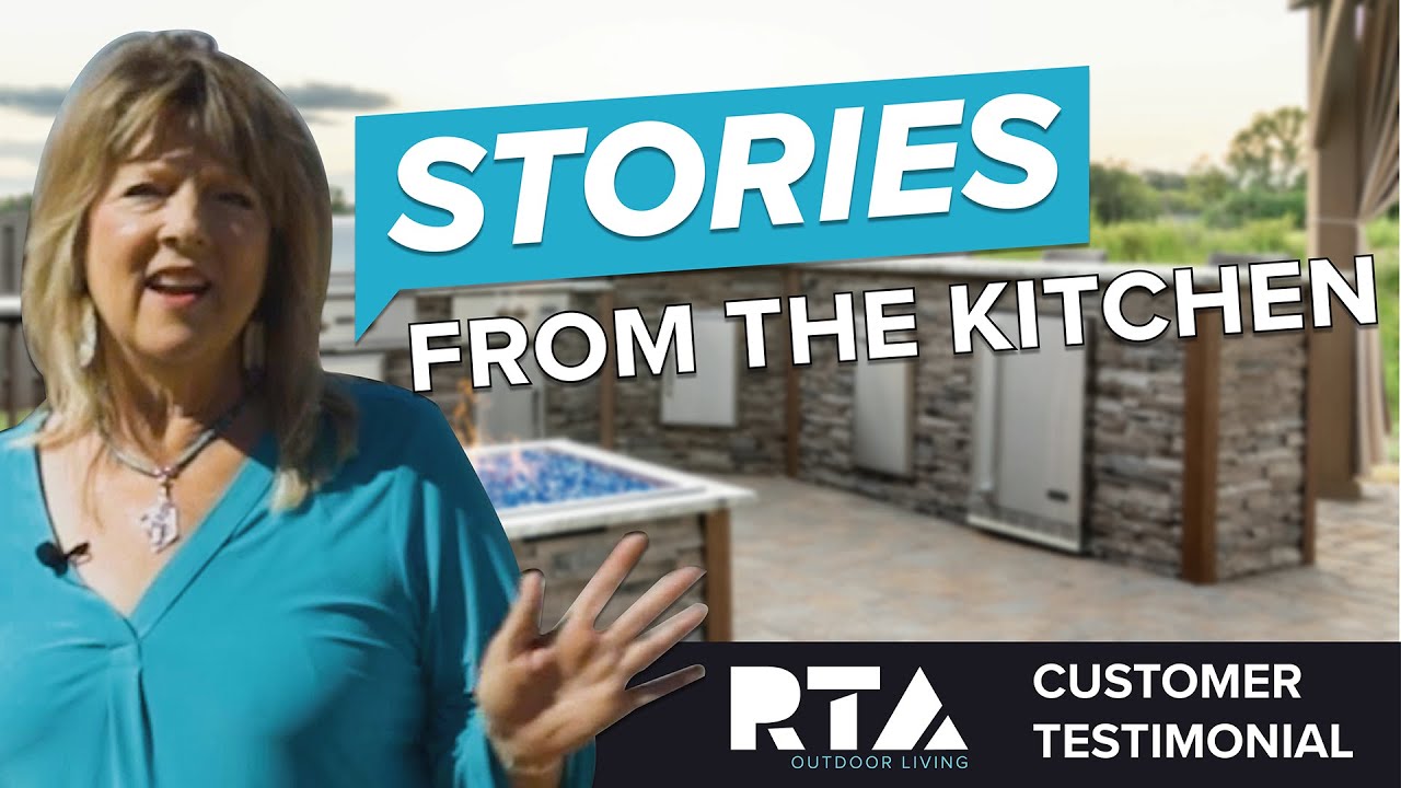 Stephanie Shares Her L-Shape Outdoor Kitchen Build Experience | RTA ...