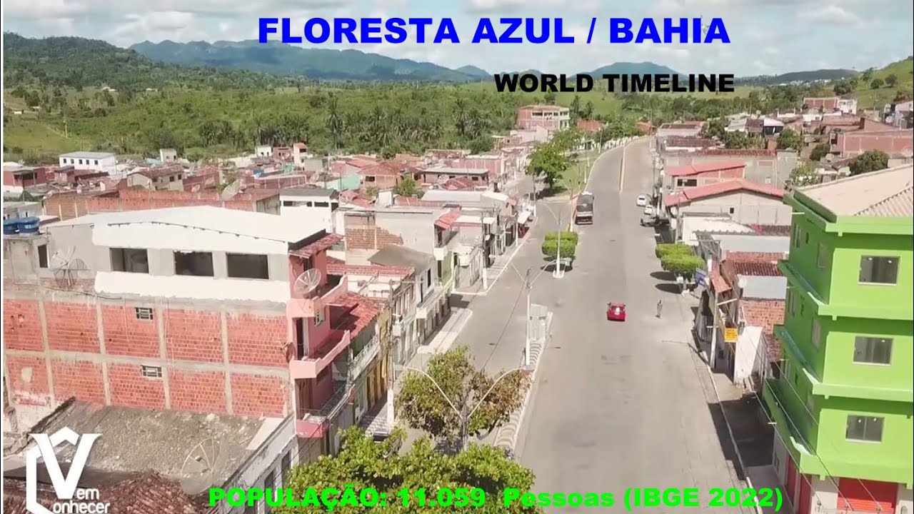 CIDADE DE FLORESTA AZUL / BAHIA - YouTube