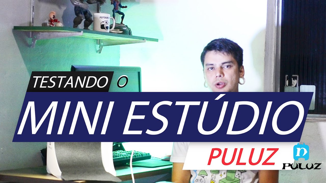 Testando o MINI ESTÚDIO PULUZ - Fotografando Objetos! - YouTube