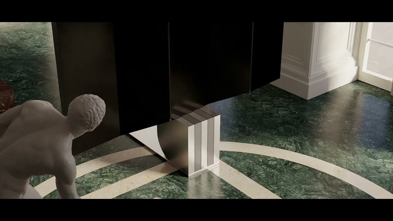 C SEED N1 165 / 137 / 103'' TV - The Sculptural Giant Folding Screen ...