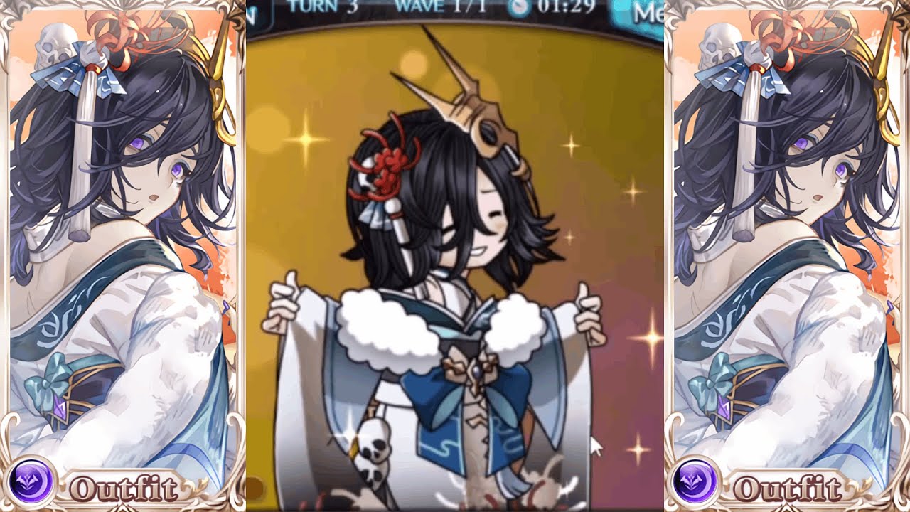 【Granblue Fantasy】Lich New Year Skin Animation Showcase - YouTube
