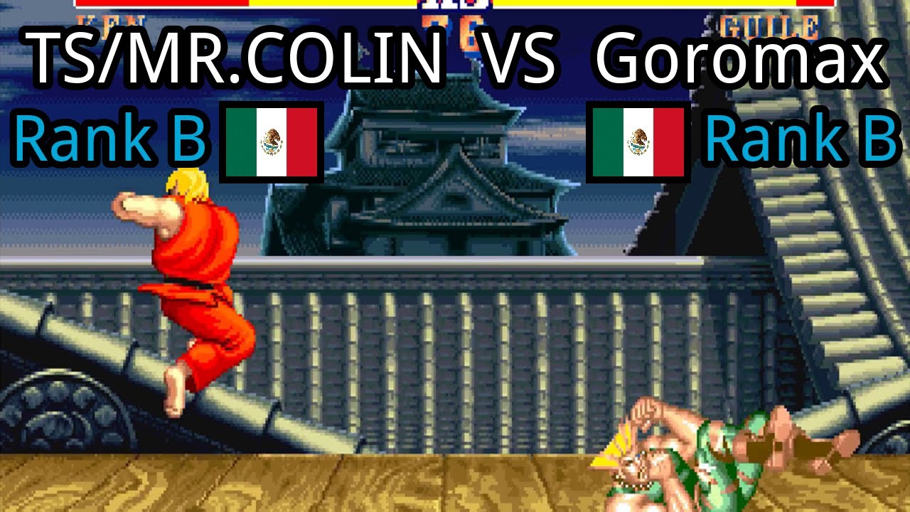 Street Fighter II' - Champion Edition: TS/MR.COLIN (MX, Rank B) vs ...