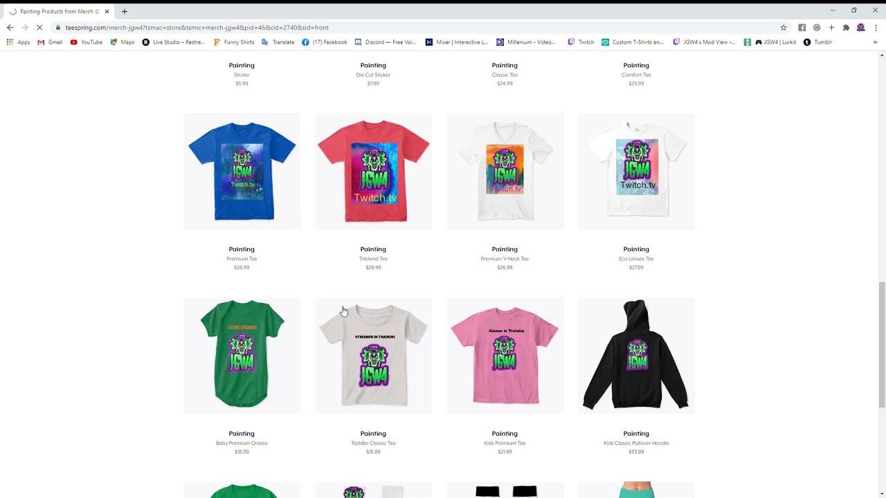 merch teespring - YouTube