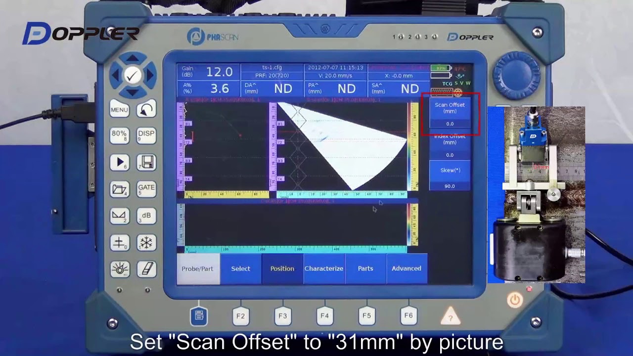 Part7 Single PA Probe Weld Inspection - YouTube