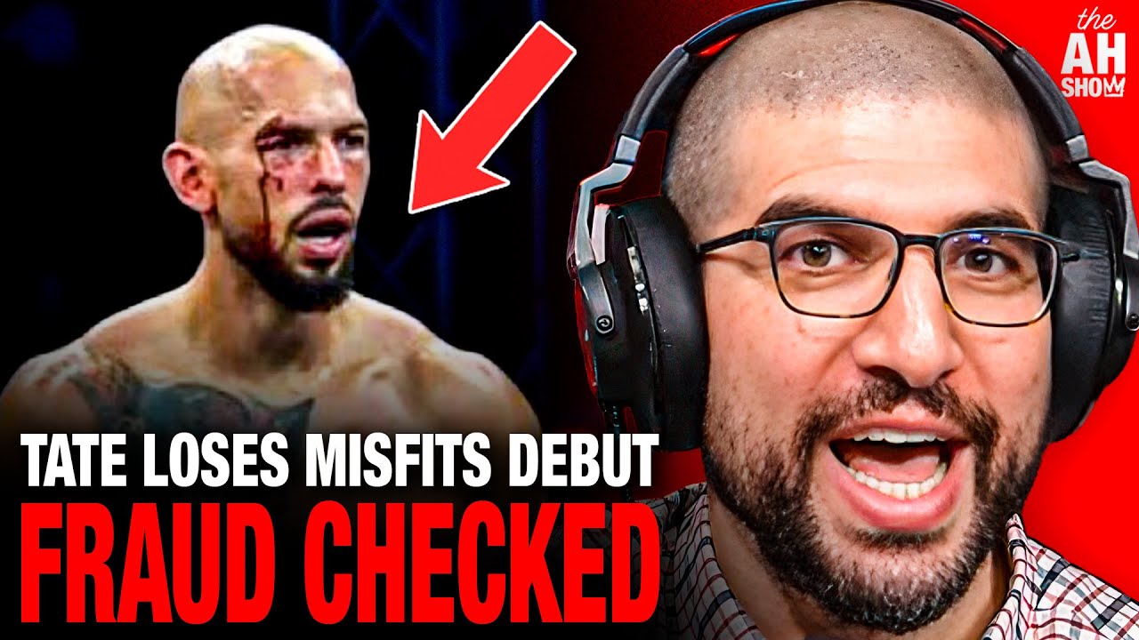 Andrew Tate "FRAUD CHECKED" by Chase Demoor in Misfits Debut, Ariel ...
