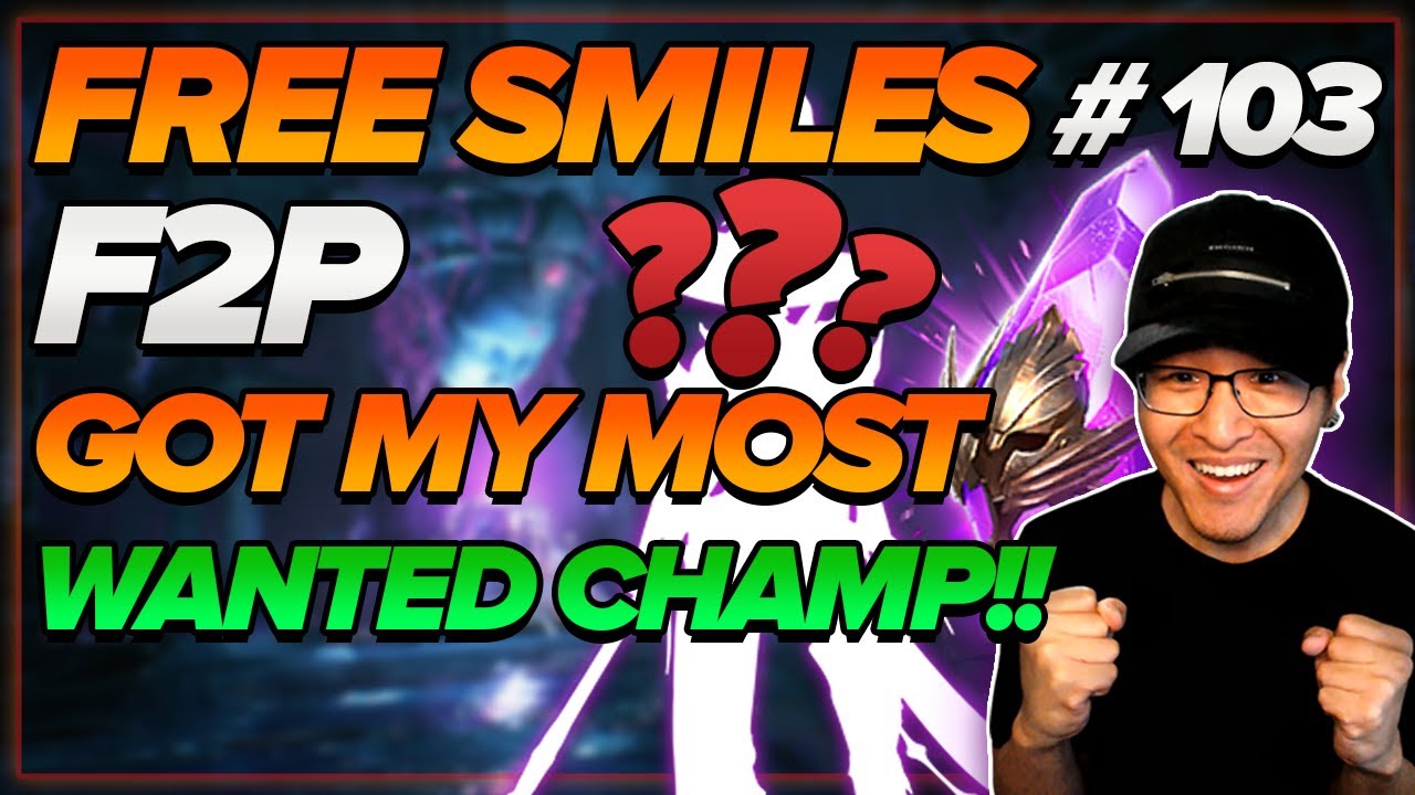 'F2P' ALL MY VOID SHARDS FOR... | 2x Void Summons | EPISODE 103 | Raid ...