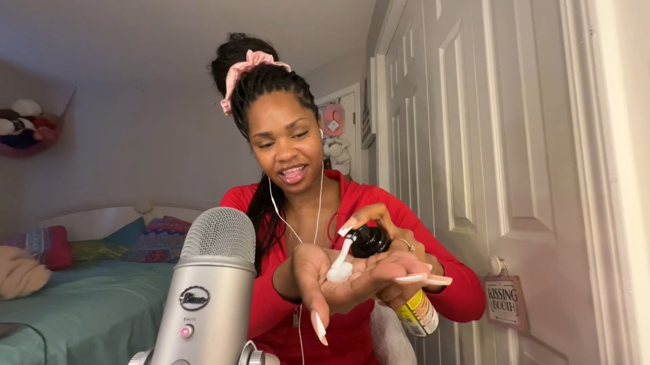 ASMR Refreshing My Braids - YouTube