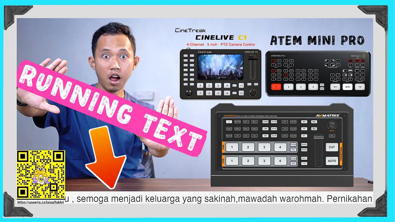 Cinetreak , Atem Mini , AVMatrix , Semua Bisa Running Teks / Teks ...