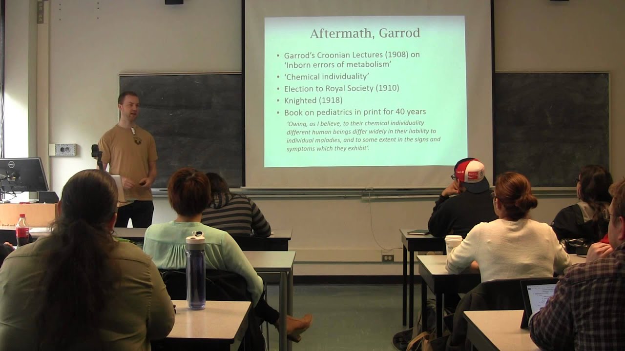 Archibald Garrod's 1902 Paper on the Genetics of Alkaptonuria - YouTube