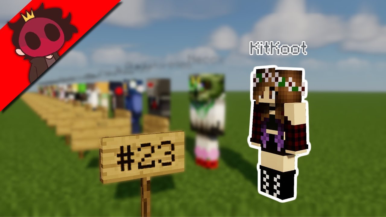 The FIRST Girl On My Channel (Minecraft) - YouTube