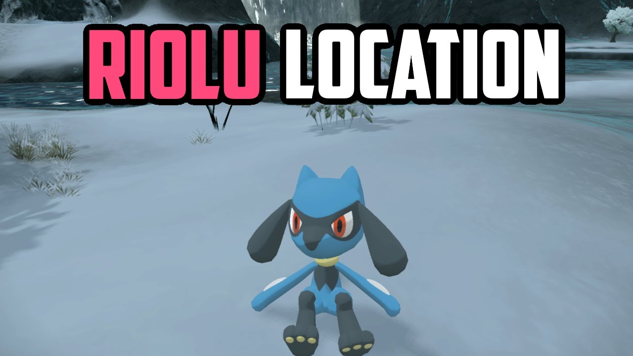 How to Catch Riolu - Pokémon Legends: Arceus - YouTube