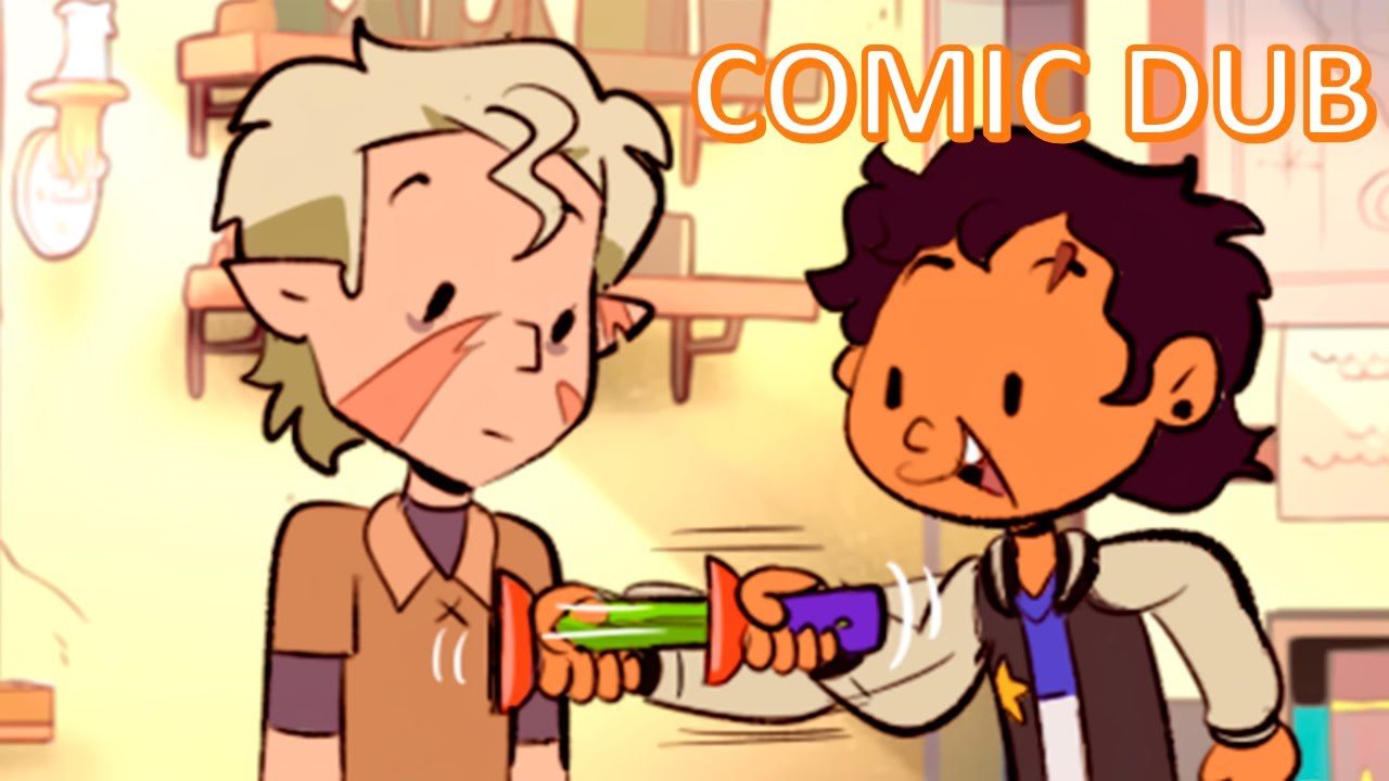 FAKE KNIFE PRANK - THE OWL HOUSE COMIC DUB - YouTube