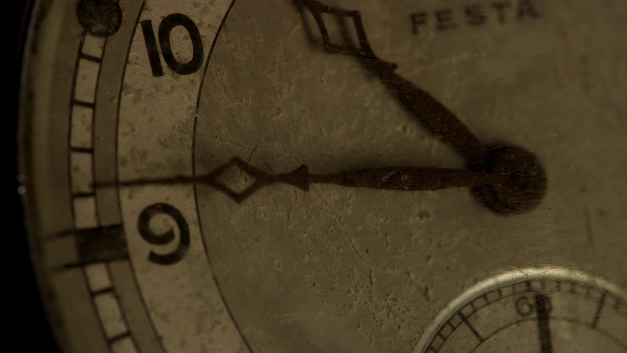 4K - Pocket Watch - Stock footage - YouTube