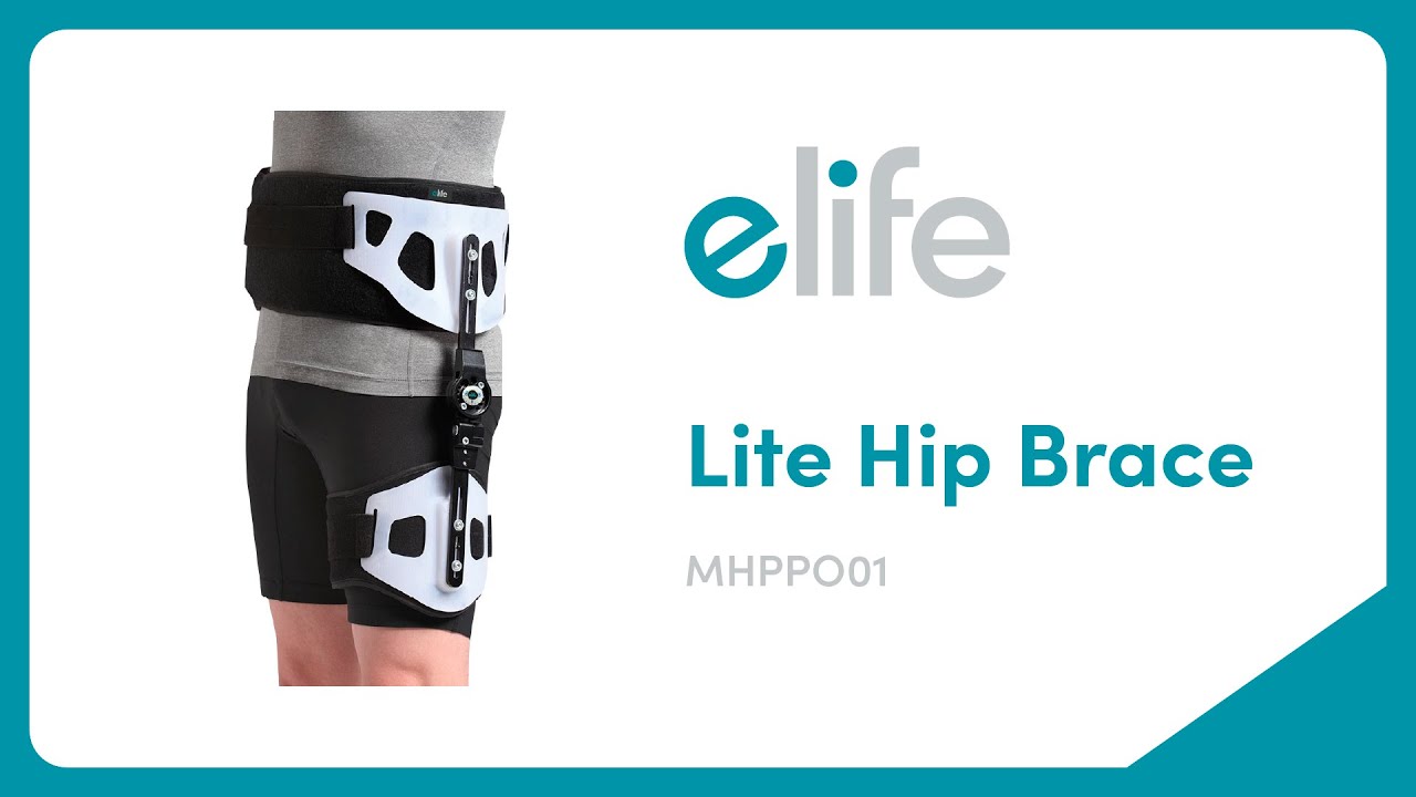 How To Wear elife® Lite Hip Brace - YouTube
