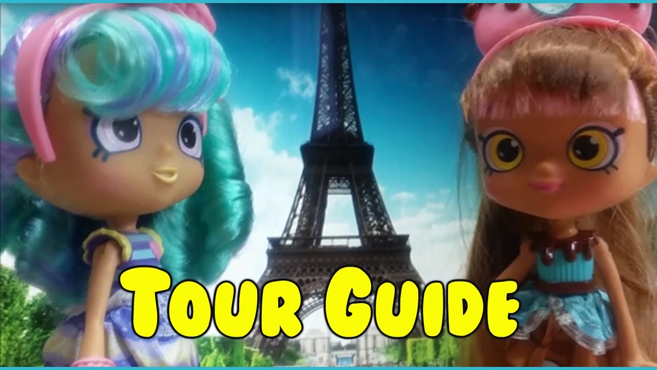 Shopkins Season 8 Shoppies Tour France & Britain with Cocolette Shoppie ...