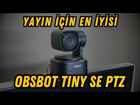 YAYIN İÇİN EN İYİ KAMERA! OBSBOT Tiny SE PTZ - İnceleme