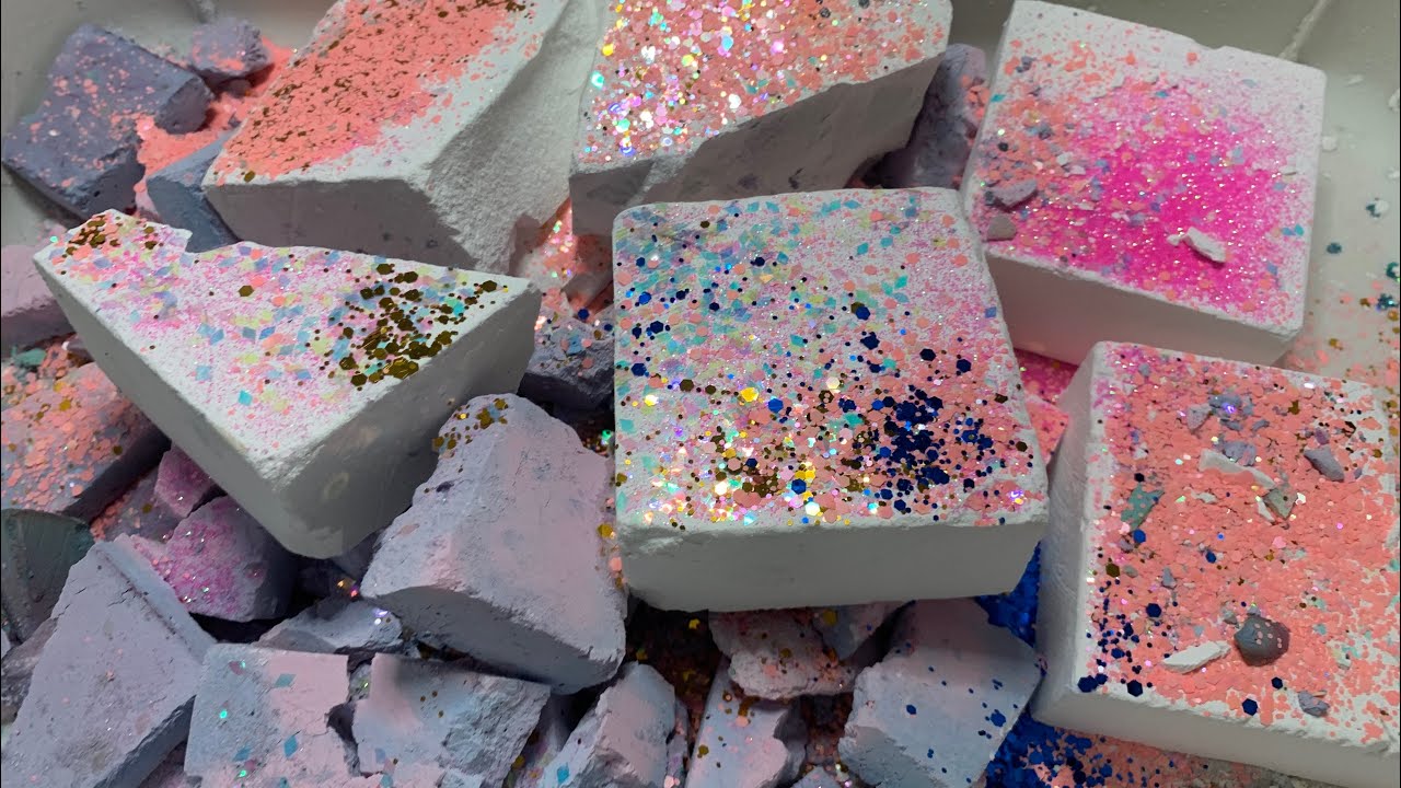 ASMR | Crispy Gym Chalk & Reforms💜🤍💖💖 - YouTube