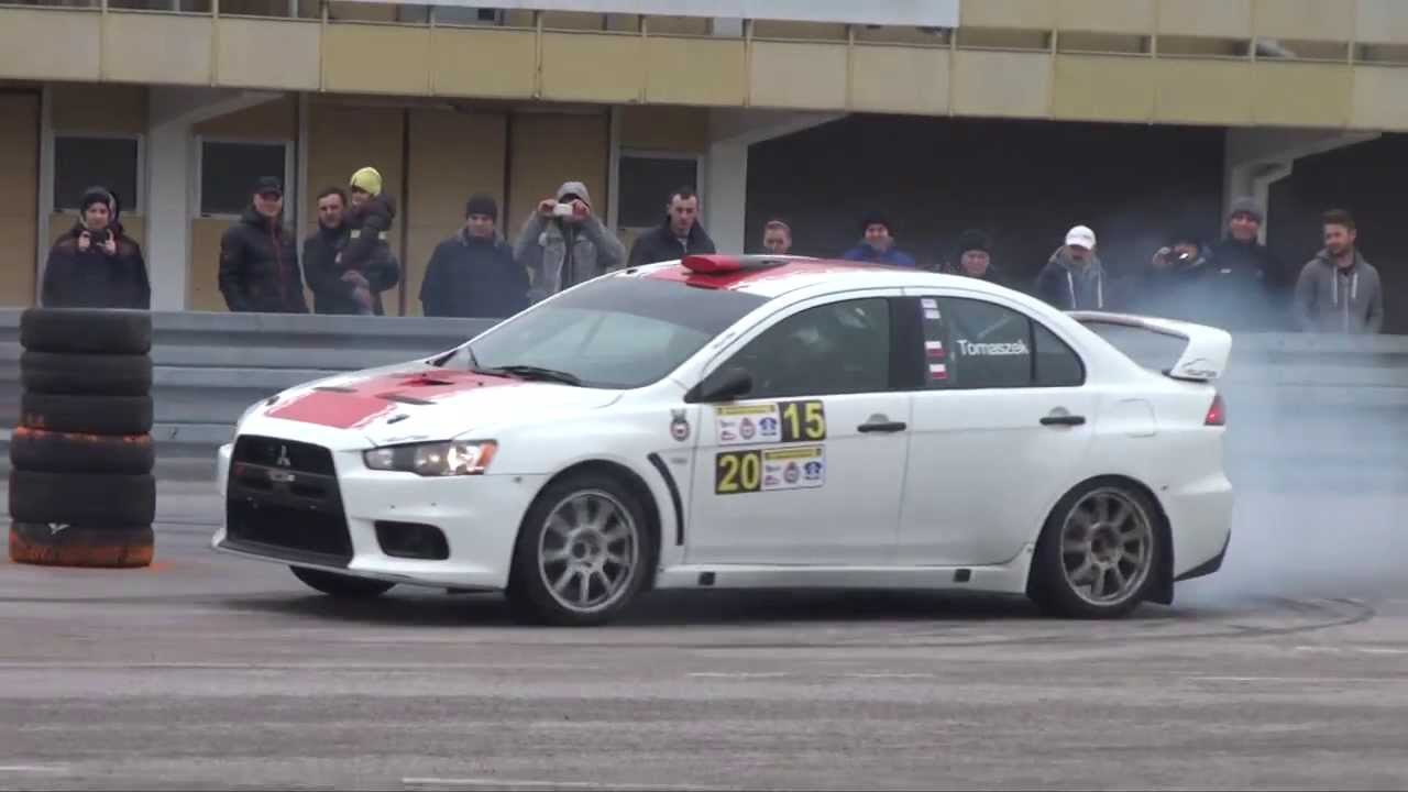 Tomaszek Adam - Mitsubishi Lancer EVO X - SuperOES II Runda Tor Kielce ...