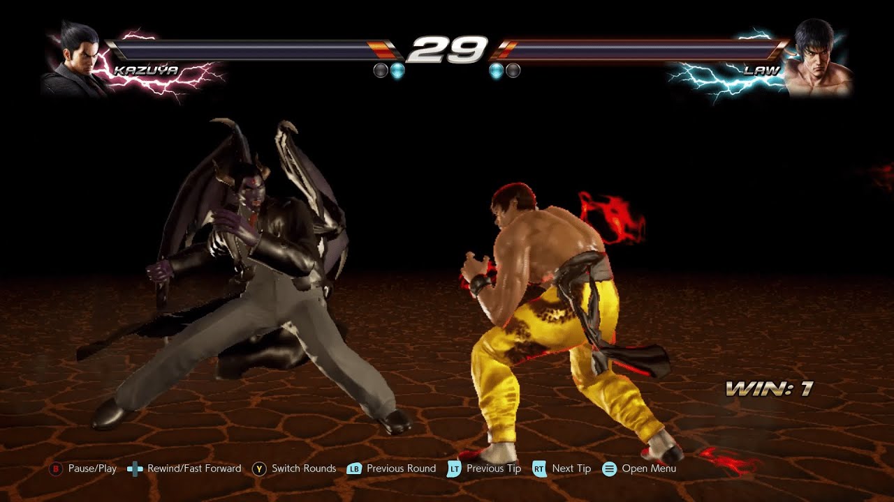 The Most Satisfying Devil Kazuya KO In Tekken... - YouTube