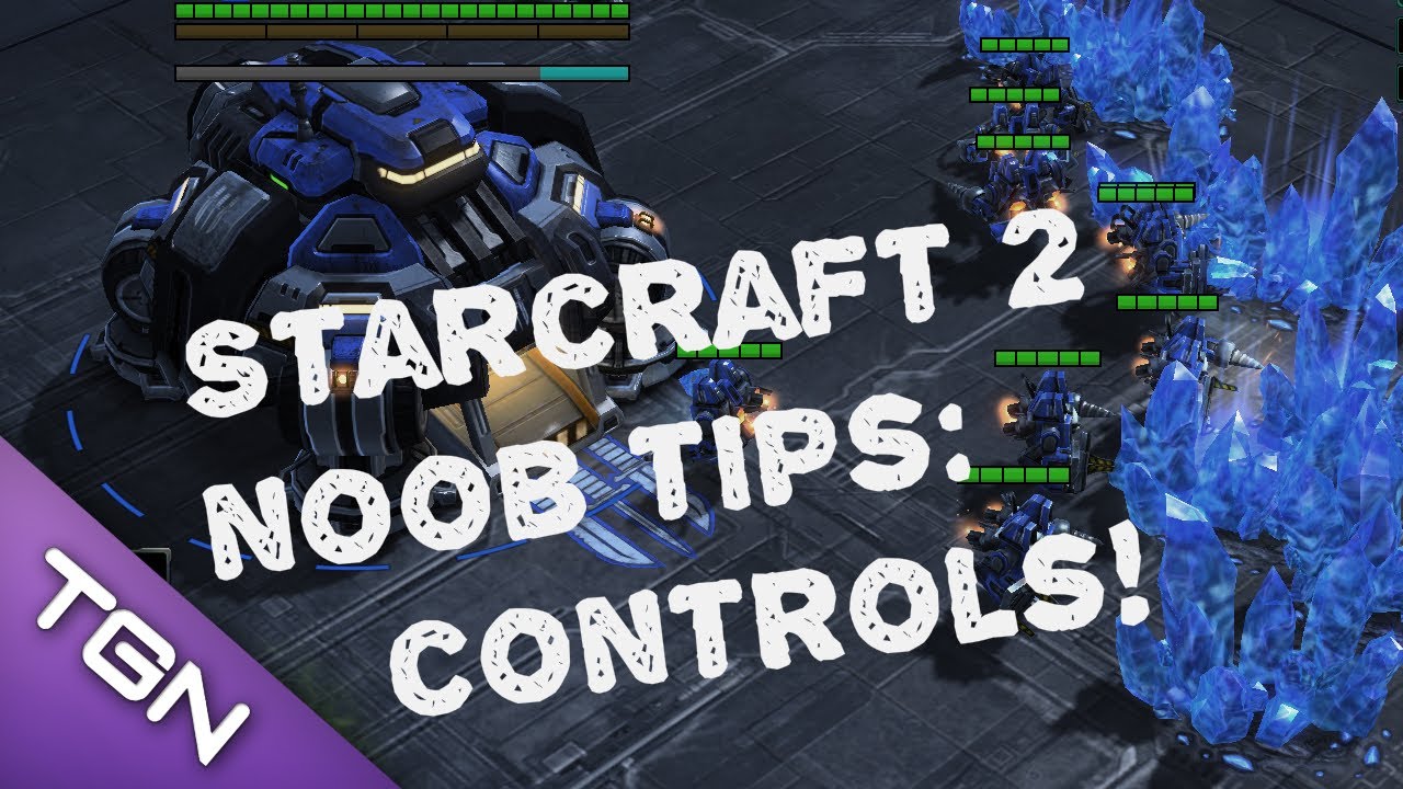 Starcraft 2 Noob Guide - Basic Control Tips - YouTube