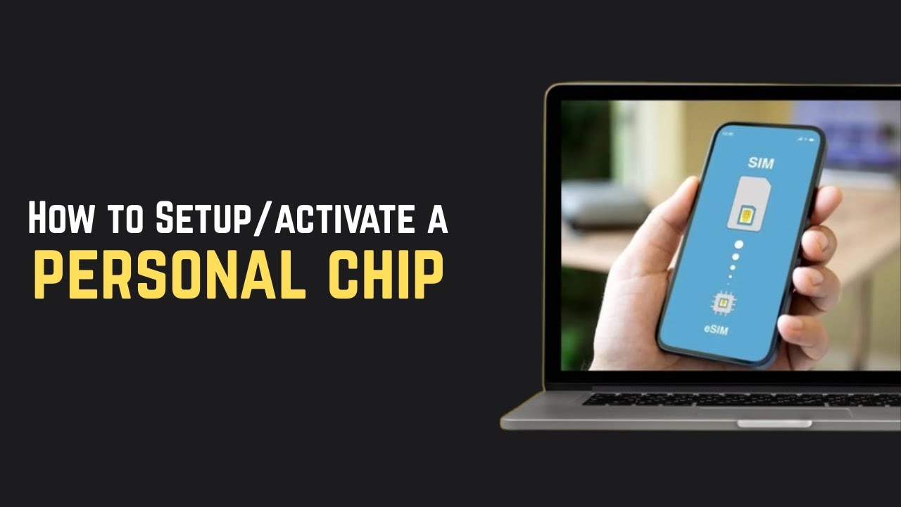 How to Setup/activate a personal chip (2025) – Quick Guide - YouTube