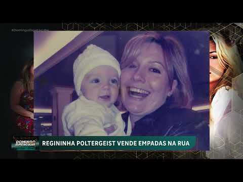 Regininha Poltergeist começa a vender empadas para sobreviver | Domingo Espetacular