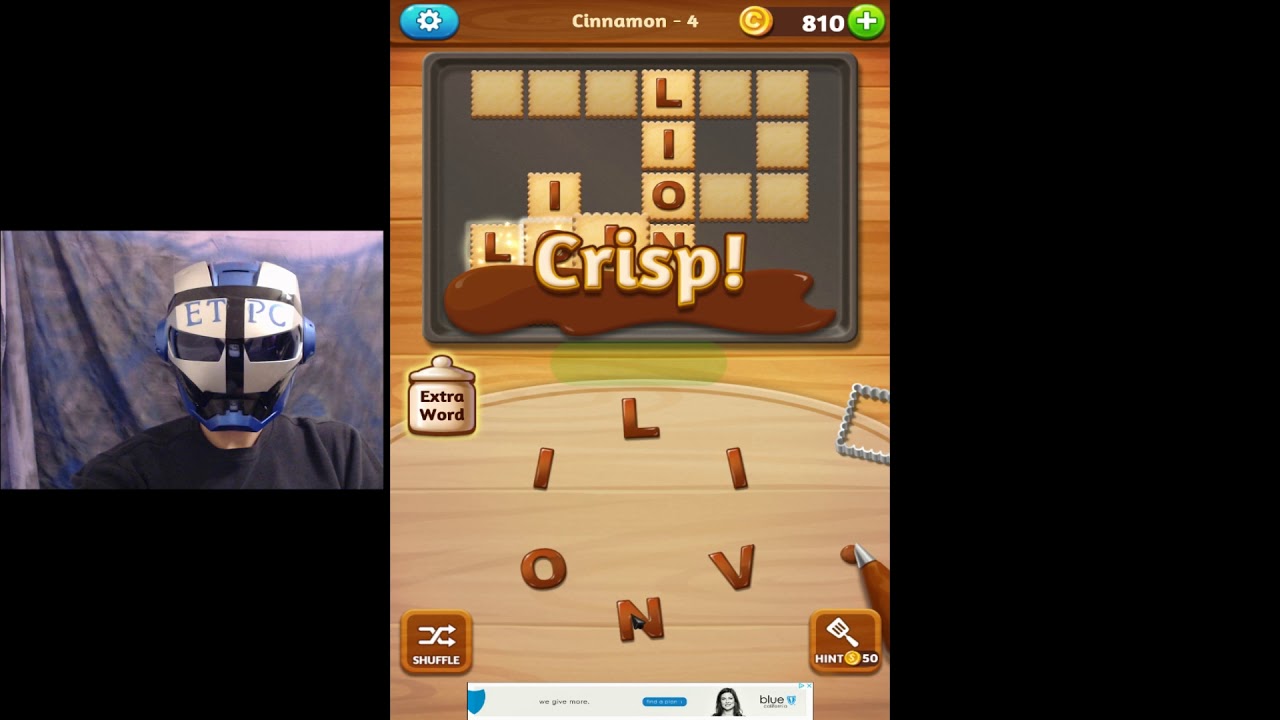 WORD COOKIES CROSS CINNAMON LEVEL 4 ANSWERS (WORD COOKIES 2) - YouTube
