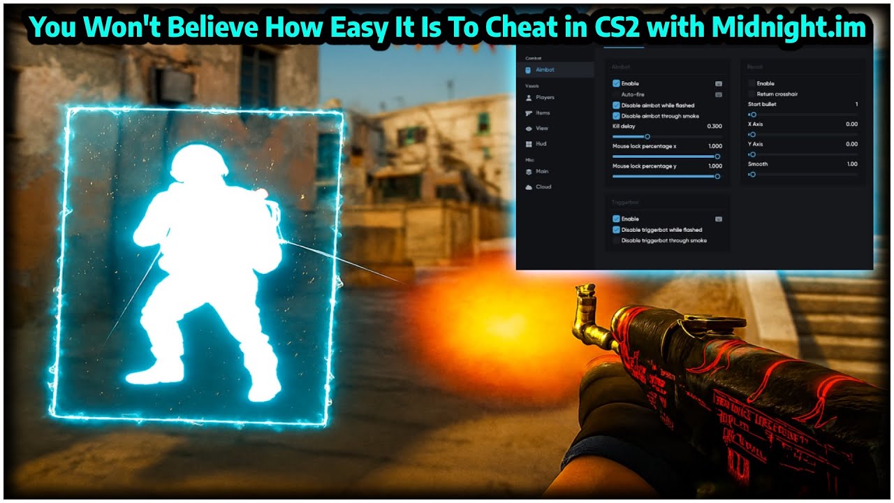 You Won't Believe How Easy It Is To Cheat in CS2 with Midnight.im - YouTube