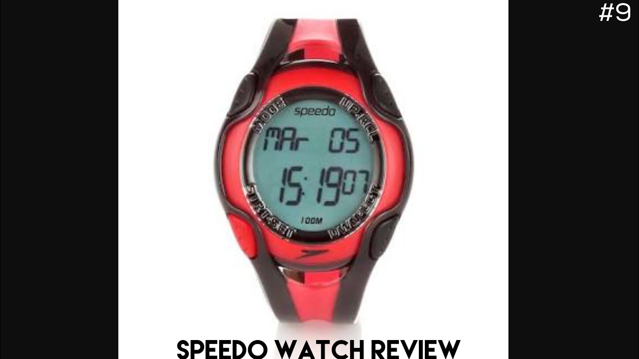 Speedo Watch Review - YouTube