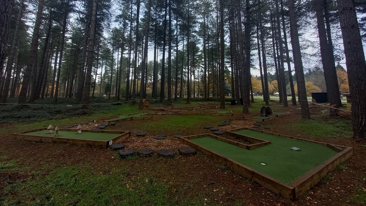 Adventure Golf at High Lodge in Brandon, Suffolk - YouTube