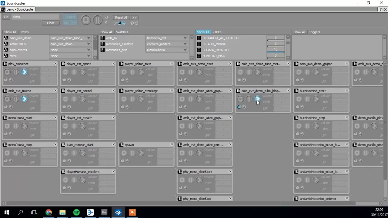 Diseño sonoro para videojuego en Wwise / Videogame Sound Design in ...