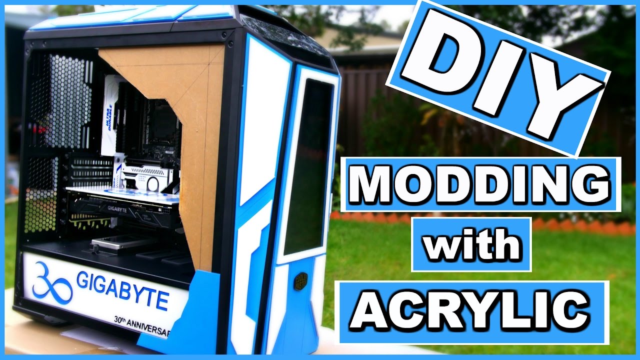 Project Infinity a DIY Water Cooled Custom PC - Computer Modding ...